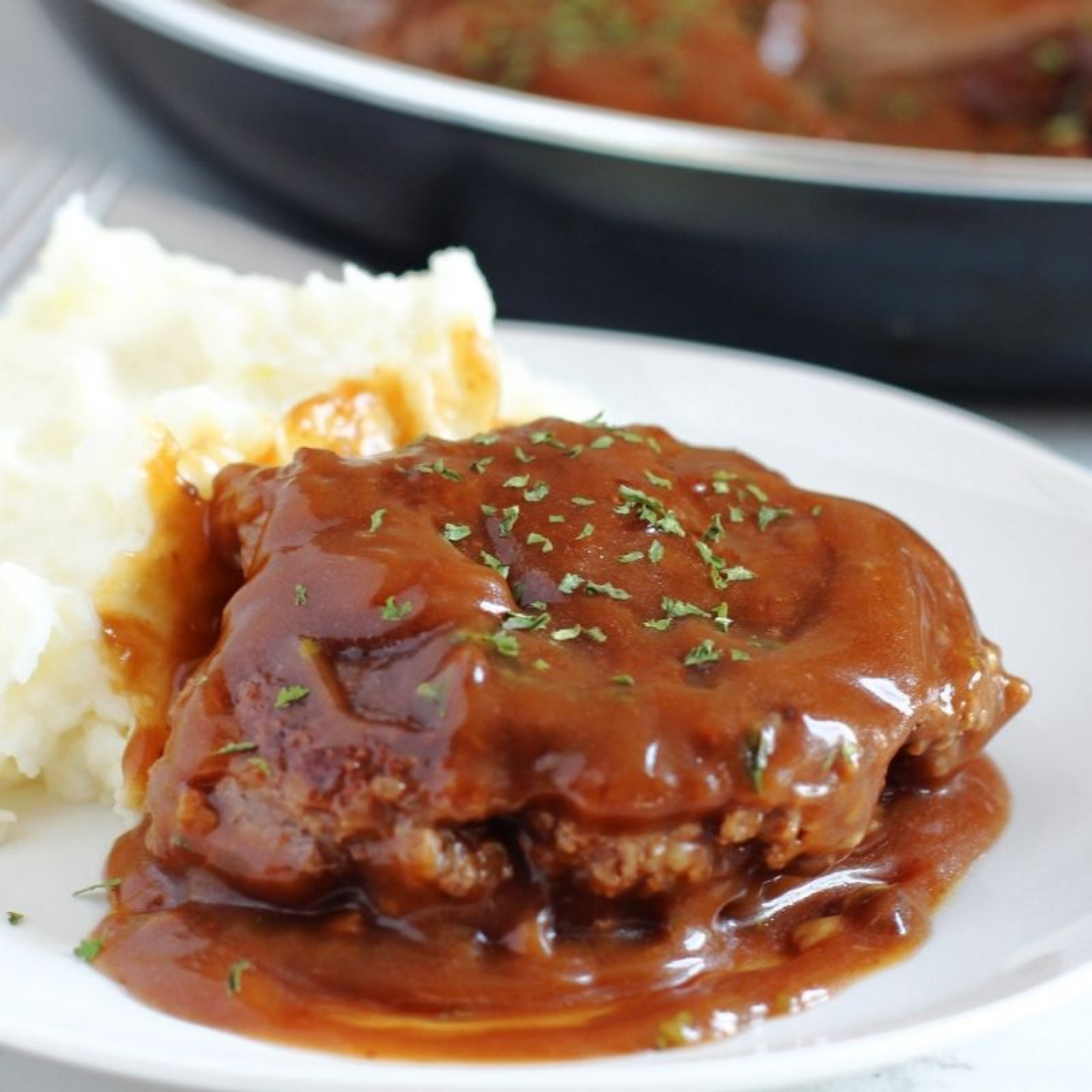 Salisbury Steak Recipe - Cheff Recipes
