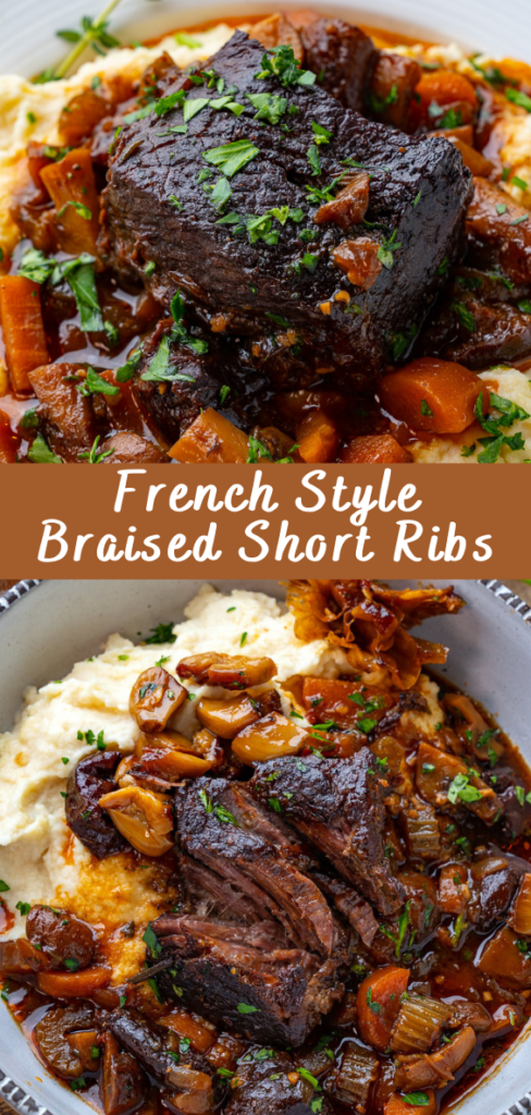 French Style Braised Short Ribs - Cheff Recipes