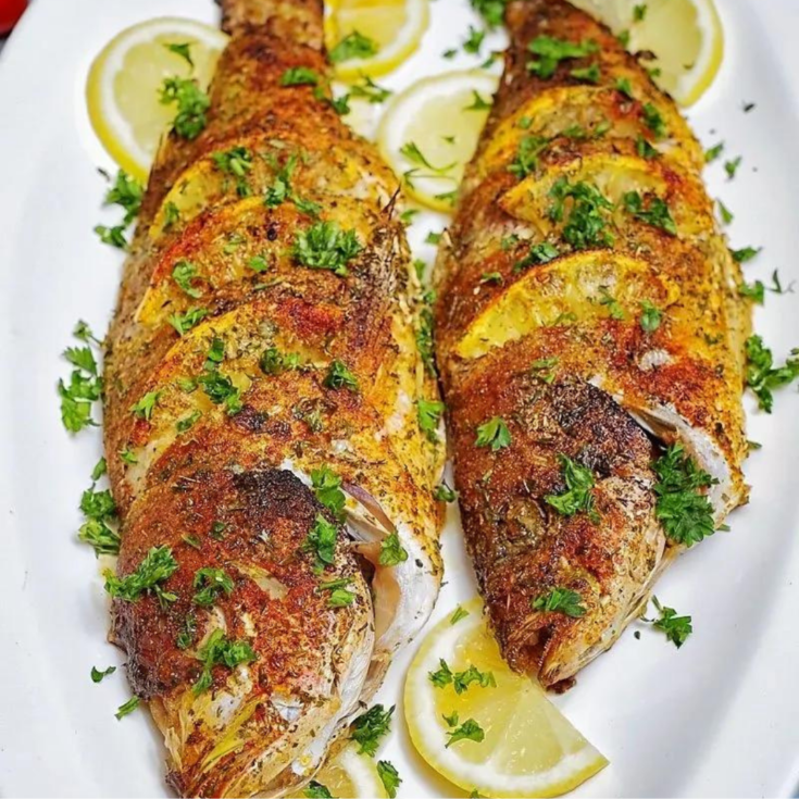 Oven Baked Whole Snapper Recipe - Cheff Recipes