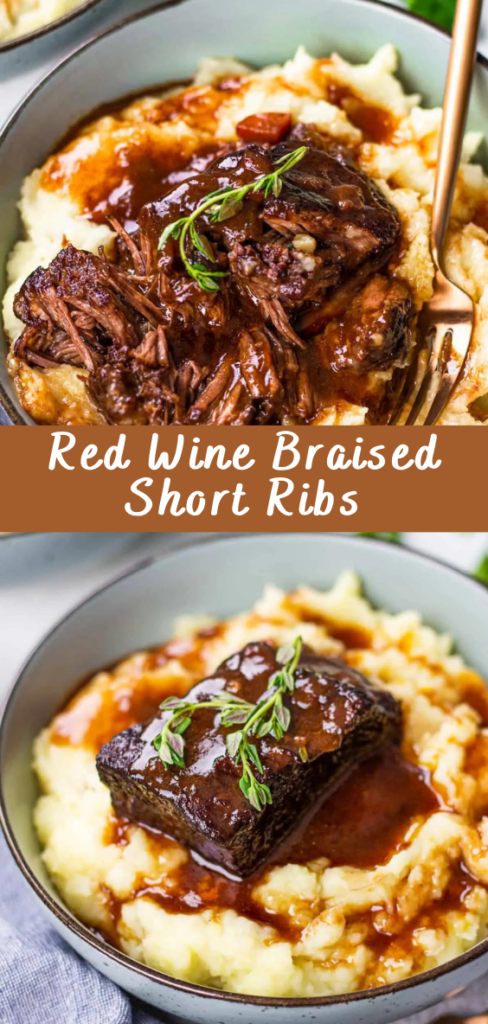 Red Wine Braised Short Ribs - Cheff Recipes
