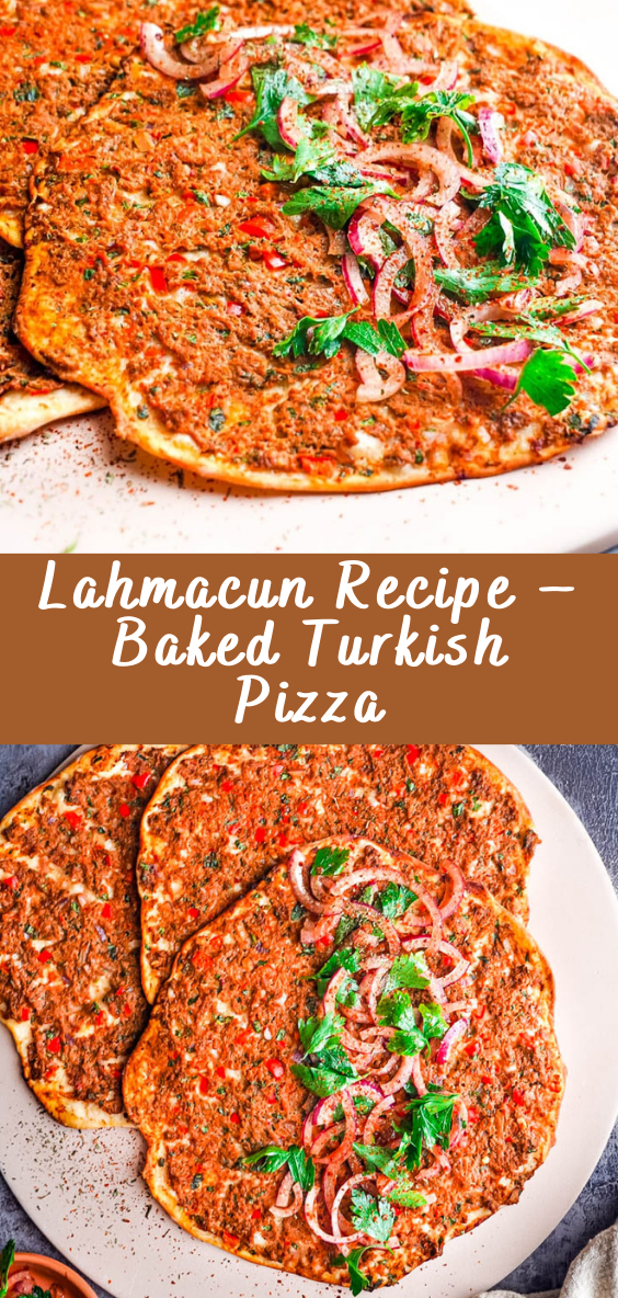 Lahmacun Recipe – Baked Turkish Pizza | Cheff Recipes