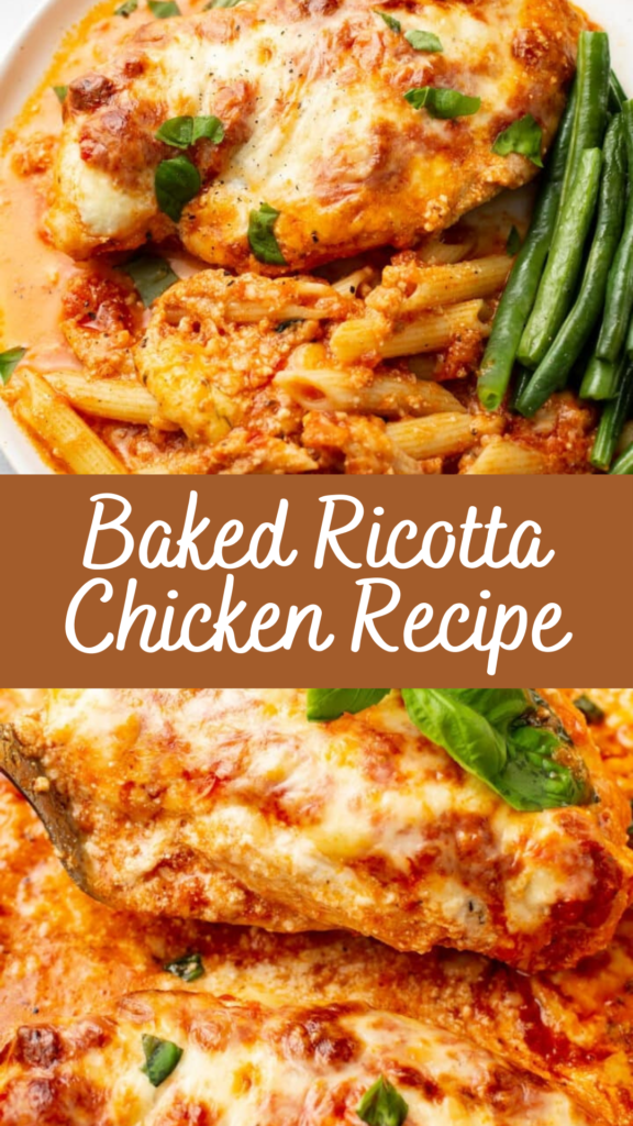 Baked Ricotta Chicken Recipe - Tressvibe
