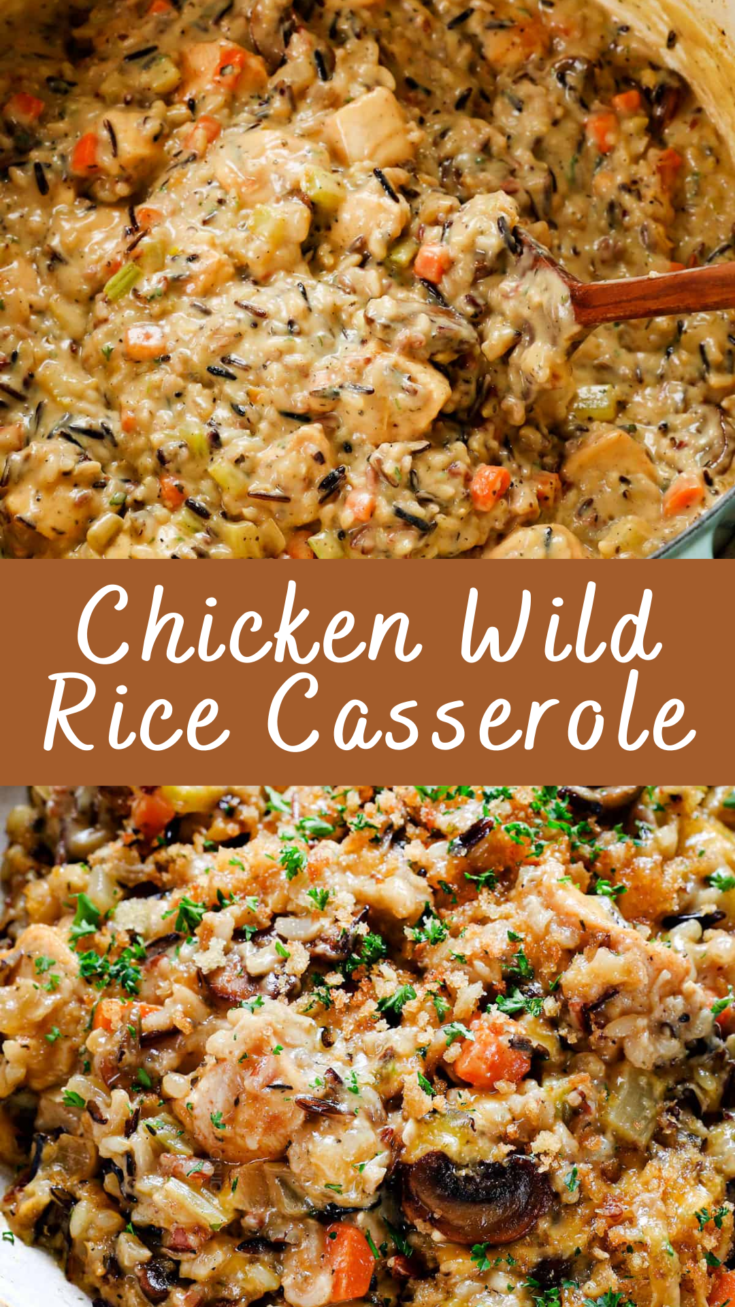 Chicken Wild Rice Casserole Recipe | Cheff Recipes