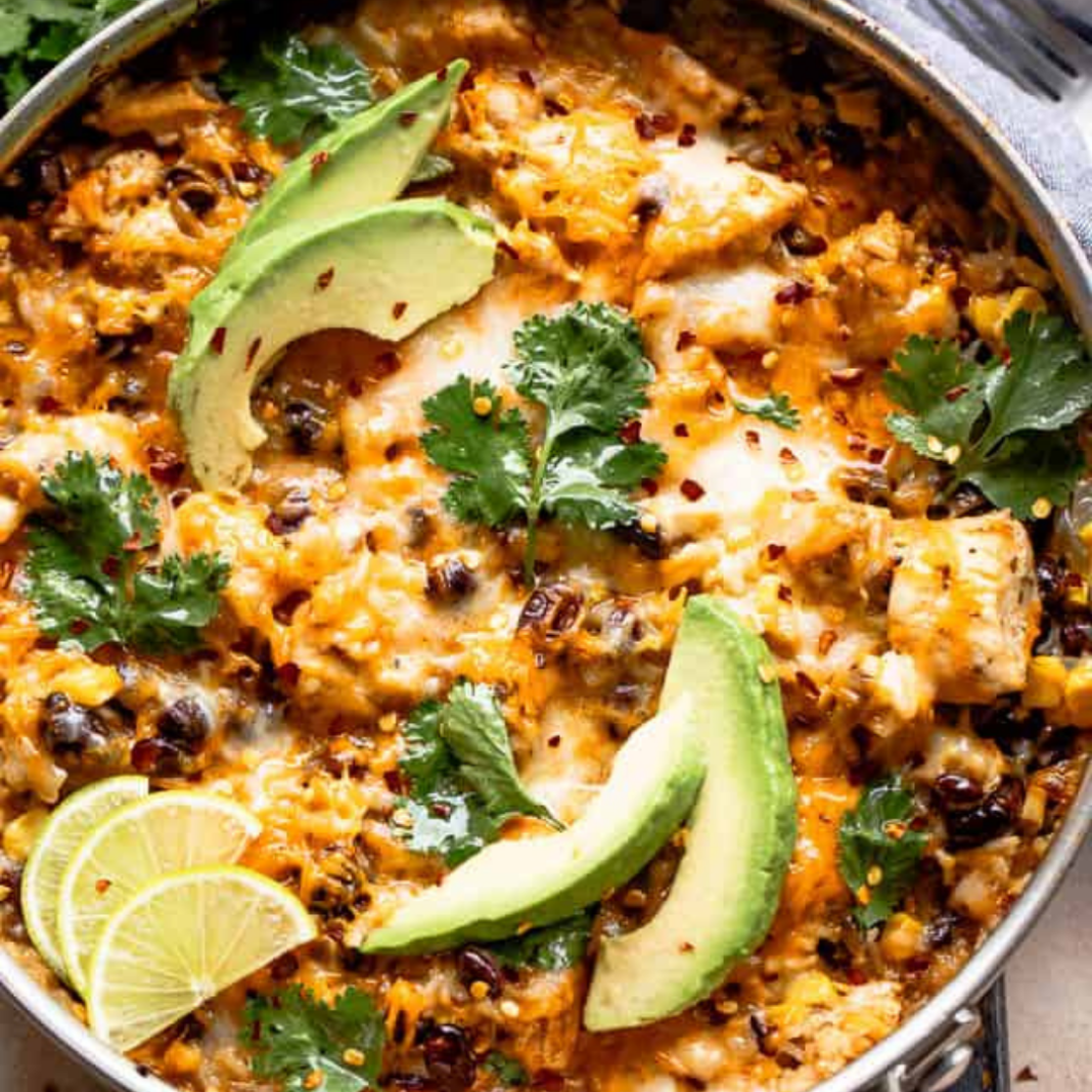 Salsa Verde Chicken and Rice Casserole Recipe | Cheff Recipes