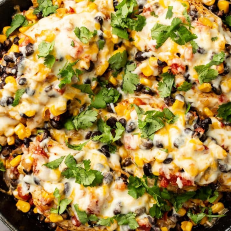Santa Fe Chicken Skillet Recipe | Cheff Recipes