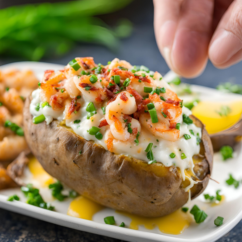 Loaded Seafood Baked Potato | Cheff Recipes