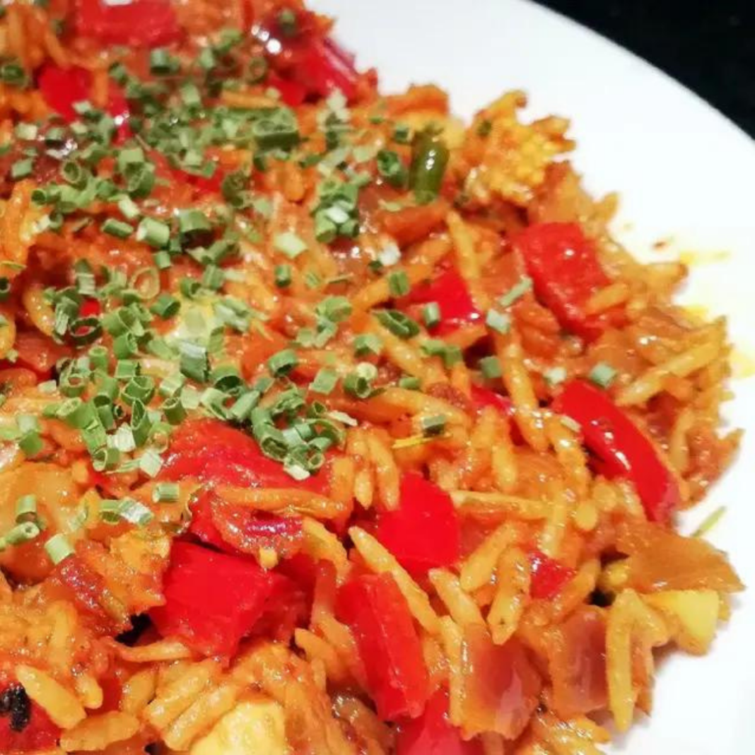 Spicy Red Risotto Vegan Recipe | Cheff Recipes