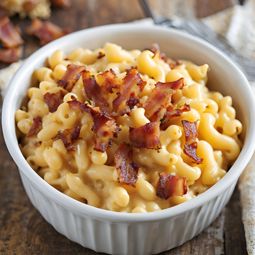 Bacon Mac & Cheese Recipe | Cheff Recipes