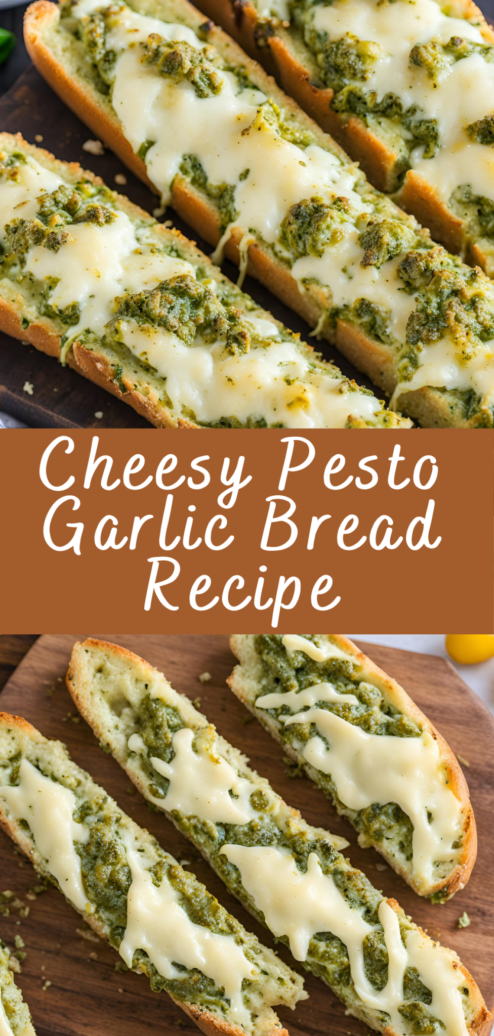 Cheesy Pesto Garlic Bread Recipe | Cheff Recipes