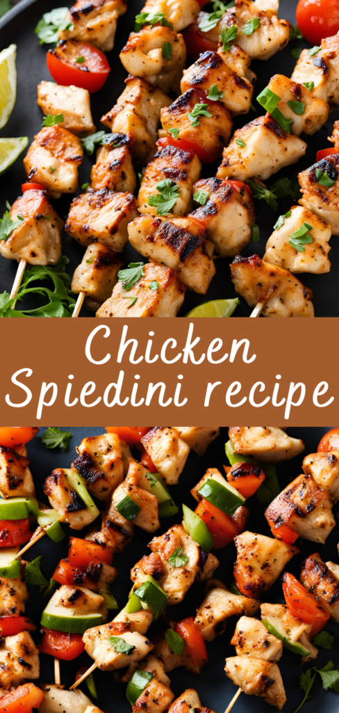 Chicken Spiedini recipe | Cheff Recipes