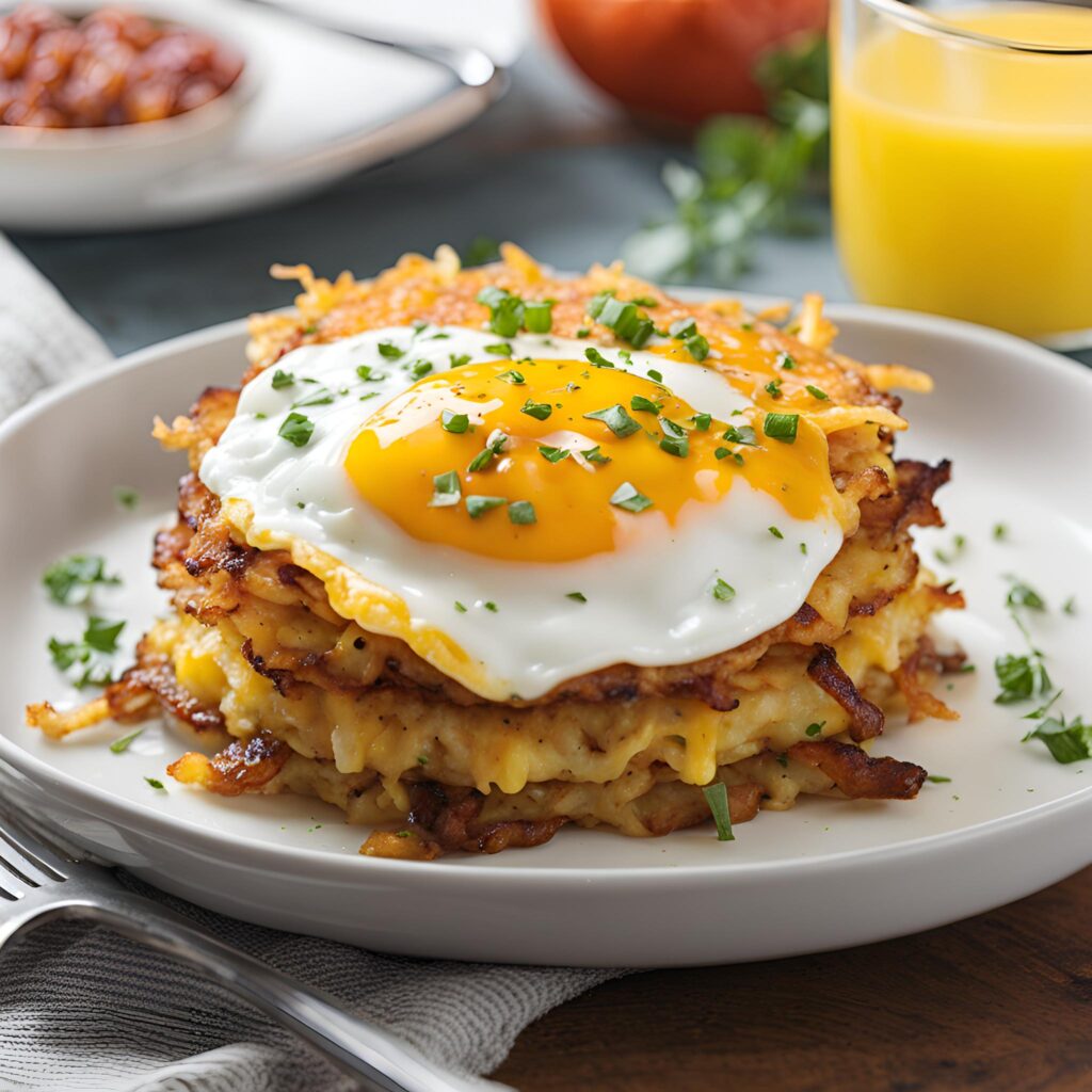 Hash Browns Breakfast Stacks | Cheff Recipes