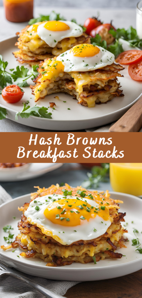 Hash Browns Breakfast Stacks | Cheff Recipes