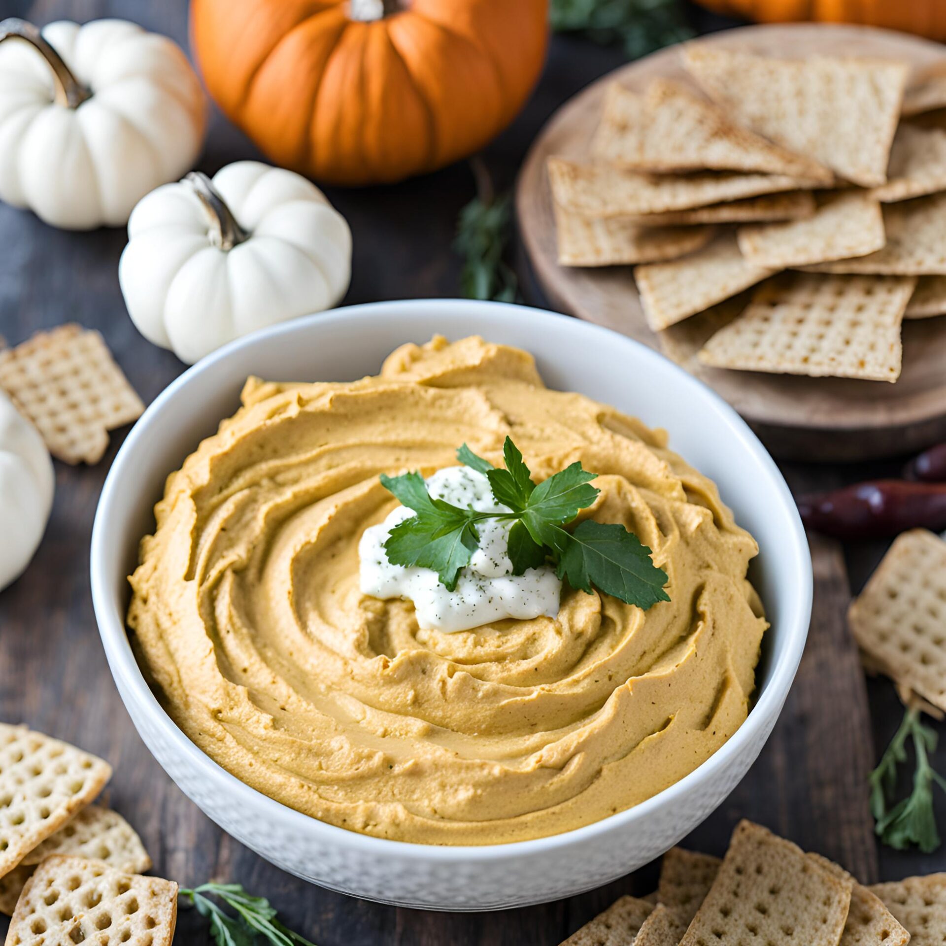Pumpkin Whipped Feta Dip Recipe | Cheff Recipes