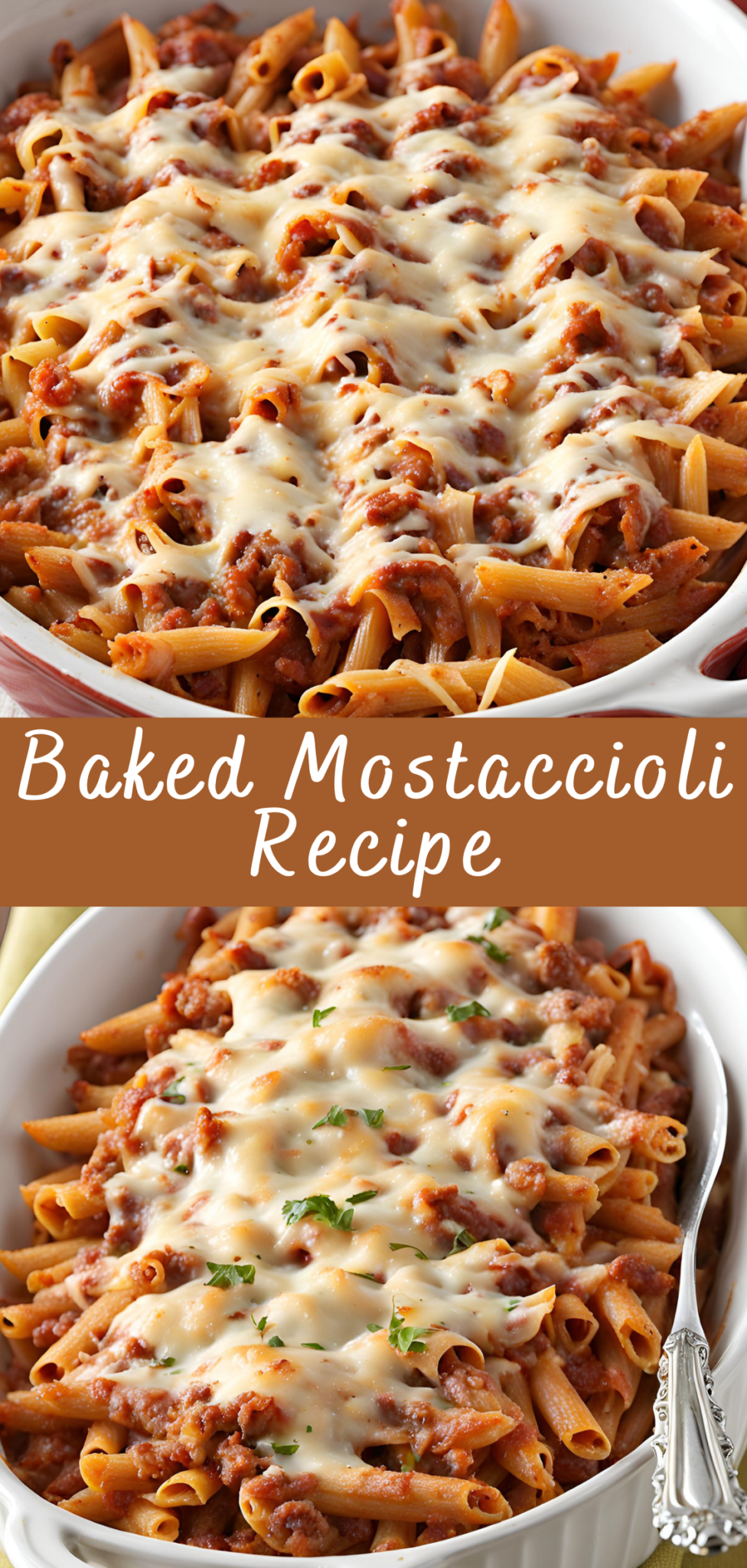 Baked Mostaccioli Recipe | Cheff Recipes
