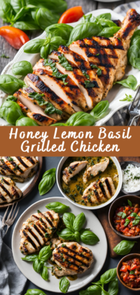 Honey Lemon Basil Grilled Chicken | Cheff Recipes