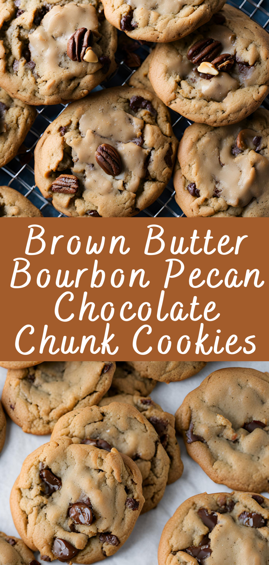 Brown Butter Bourbon Pecan Chocolate Chunk Cookies Recipe | Cheff Recipes