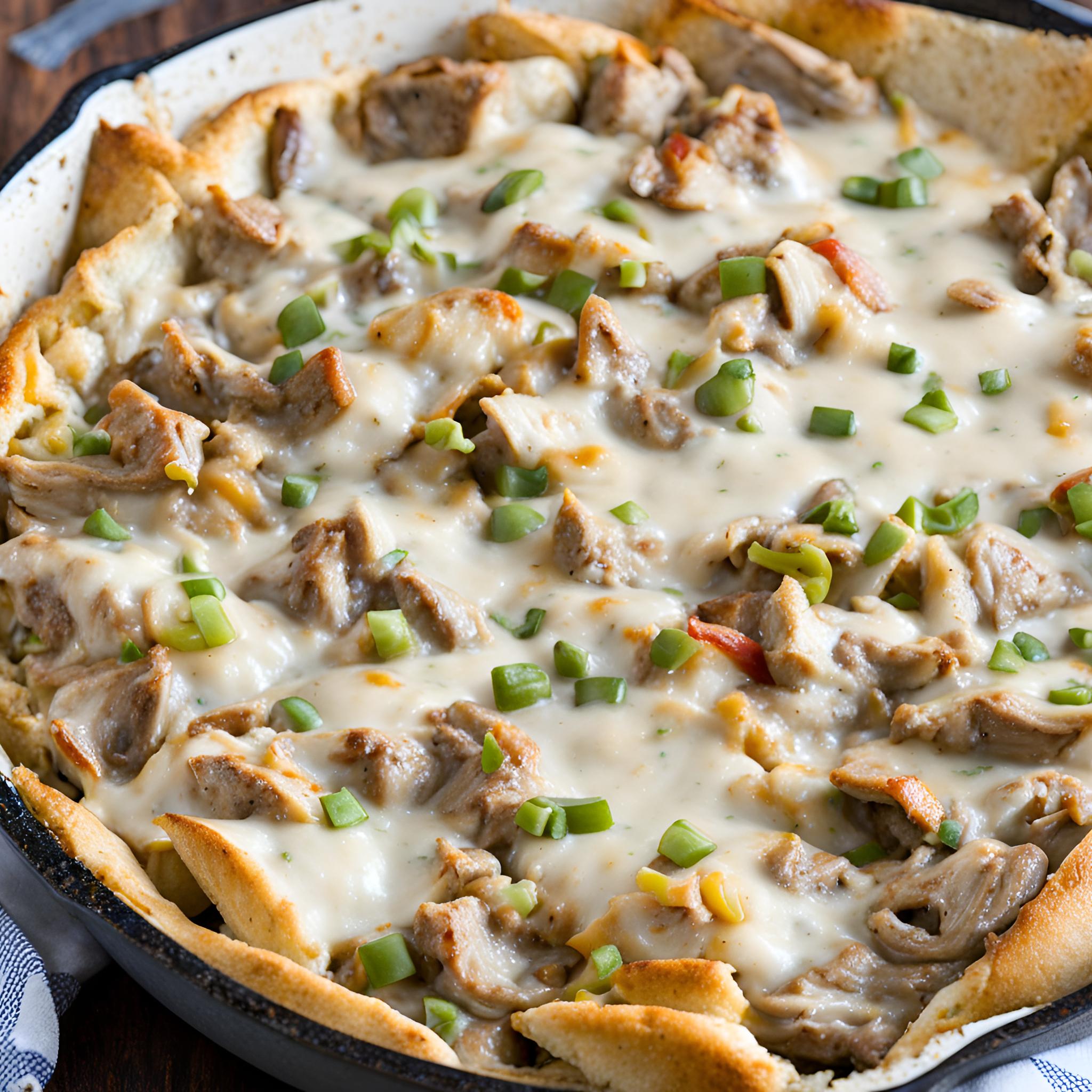 Chicken Cheesesteak Skillet | Cheff Recipes