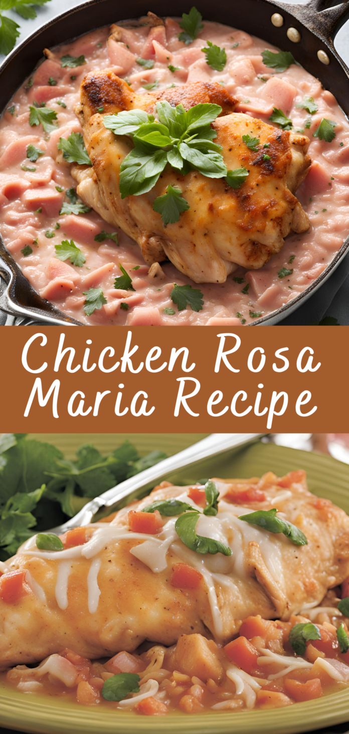 Chicken Rosa Maria Recipe | Cheff Recipes