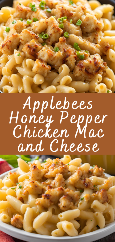 Copycat Applebees Honey Pepper Chicken Mac and Cheese Recipe | Cheff Recipes