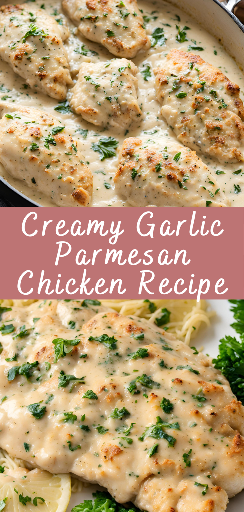 Creamy Garlic Parmesan Chicken Recipe | Cheff Recipes