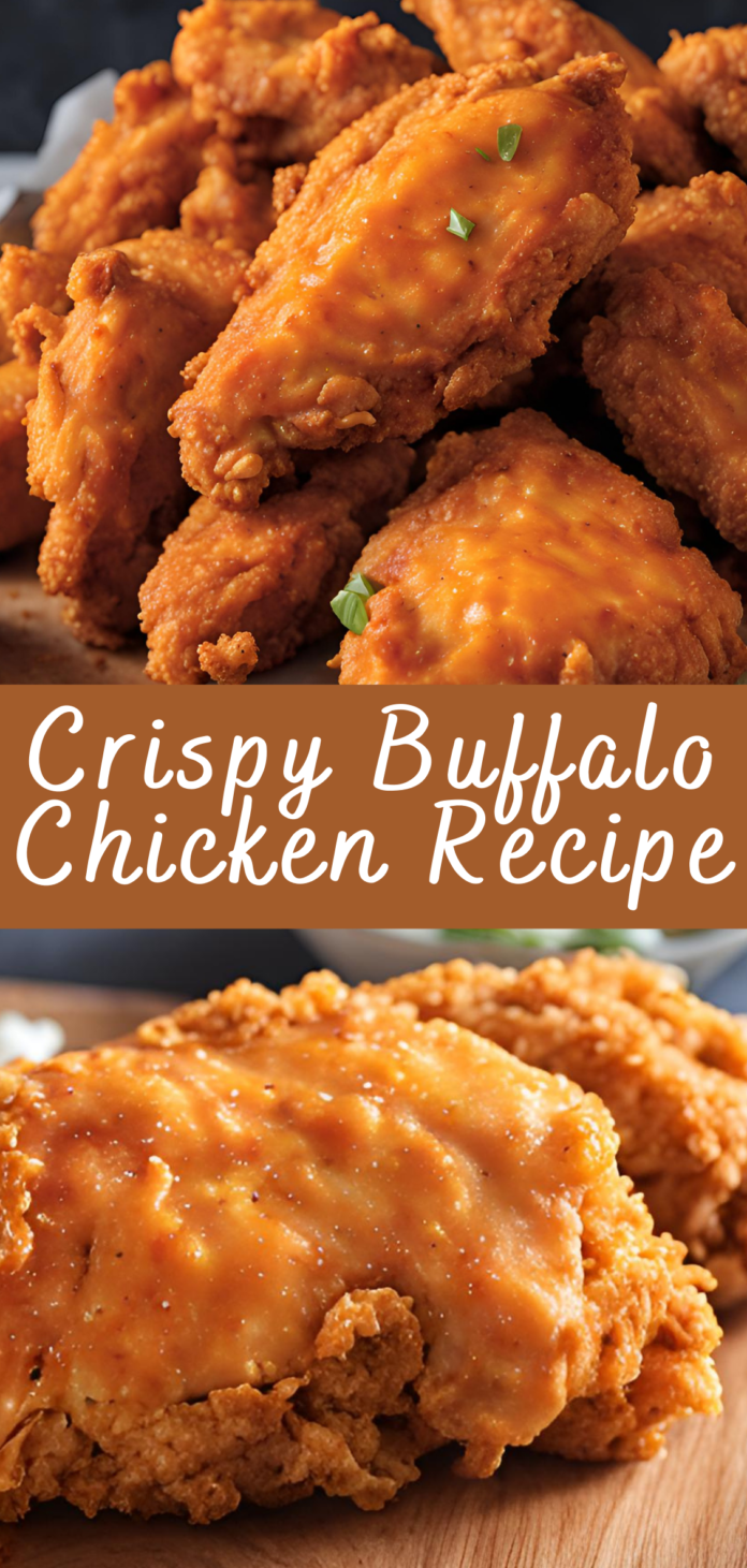 Crispy Buffalo Chicken Recipe | Cheff Recipes