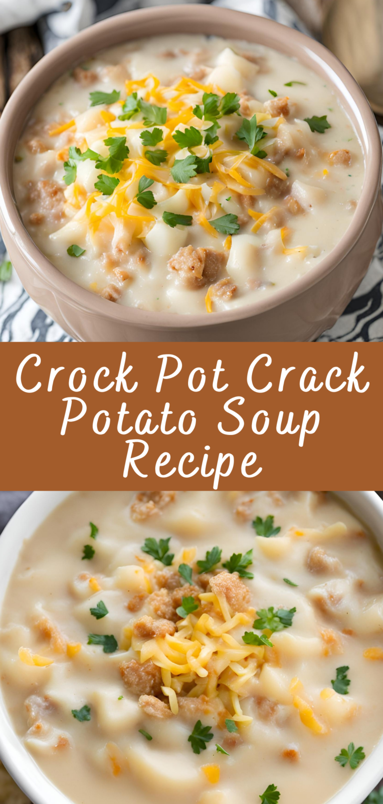 Crock Pot Crack Potato Soup Recipe | Cheff Recipes