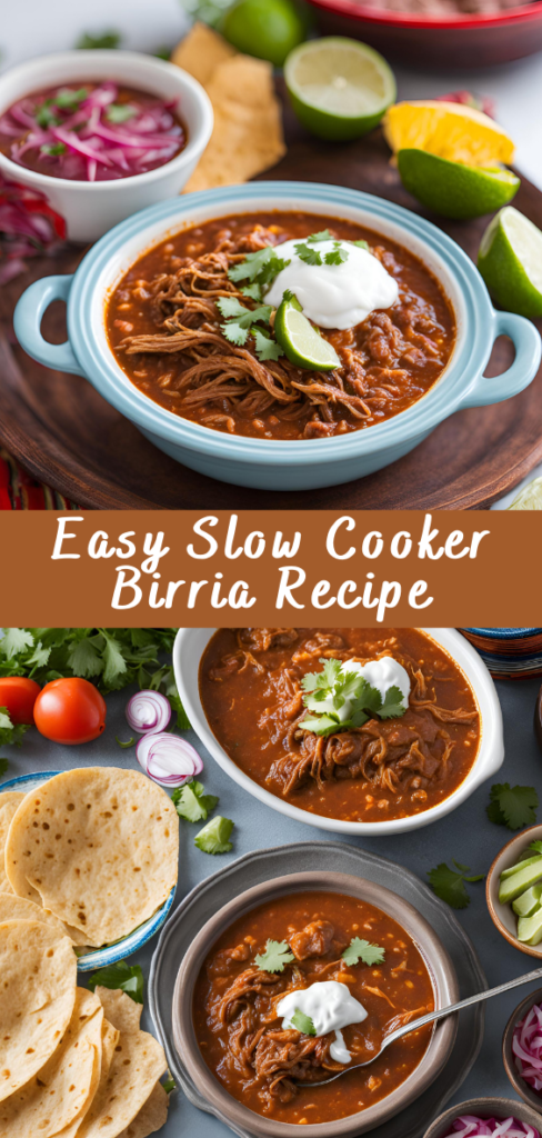 Easy Slow Cooker Birria Recipe | Cheff Recipes