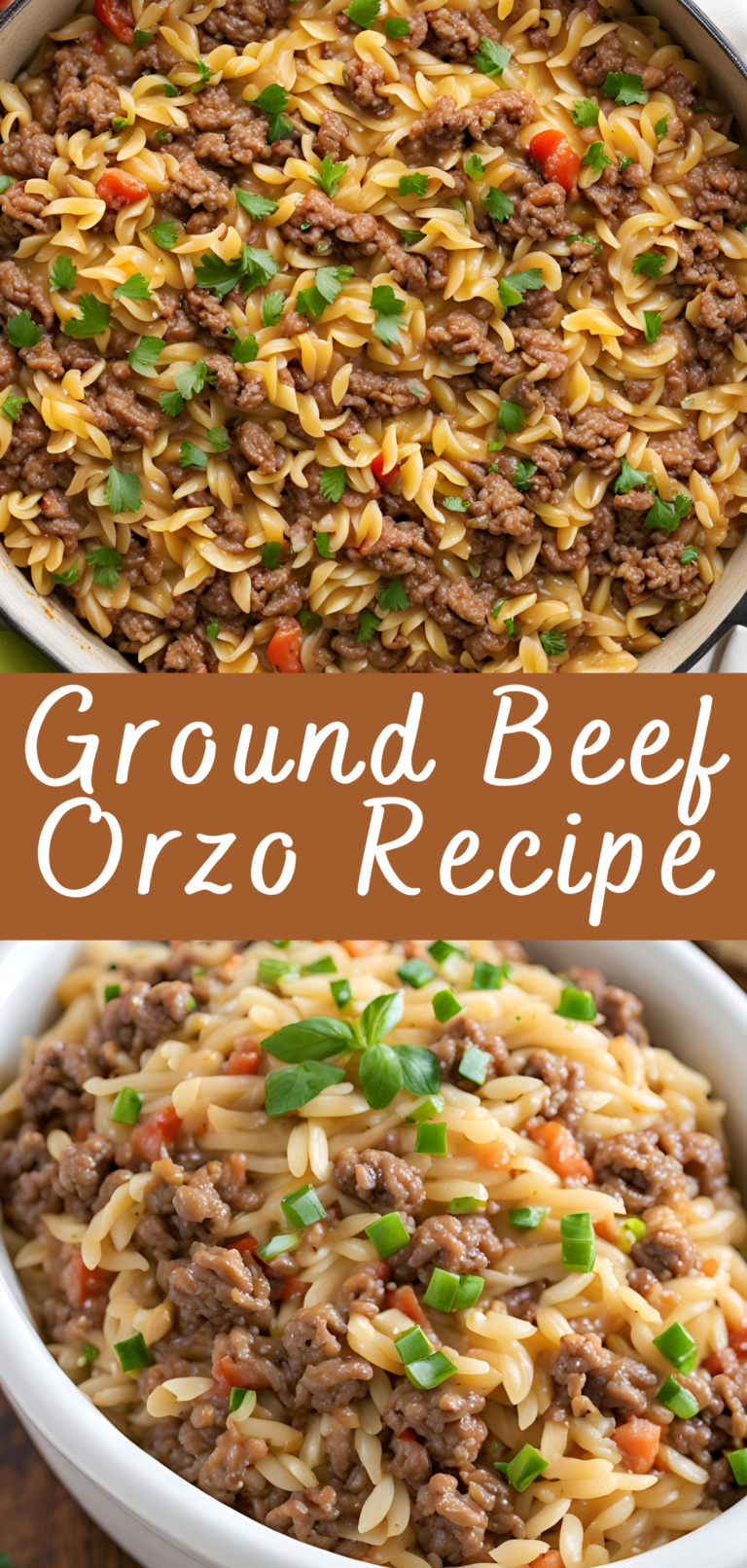 Ground Beef Orzo Recipe | Cheff Recipes