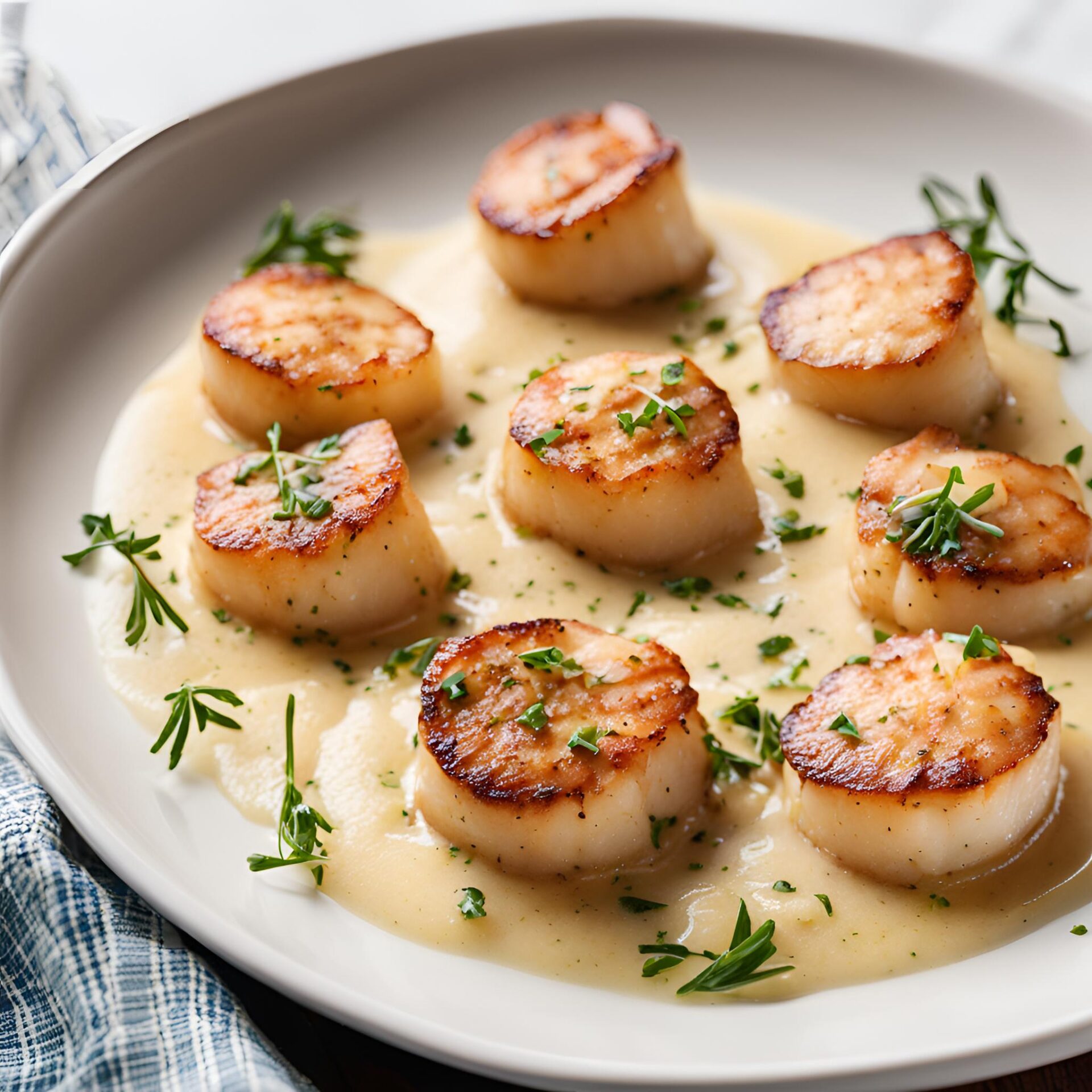Lemon Butter Scallops Recipe | Cheff Recipes