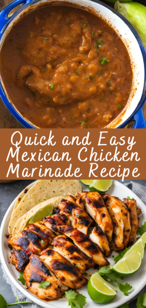 Quick and Easy Mexican Chicken Marinade Recipe | Cheff Recipes