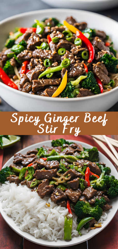 Spicy Ginger Beef Stir Fry | Cheff Recipes