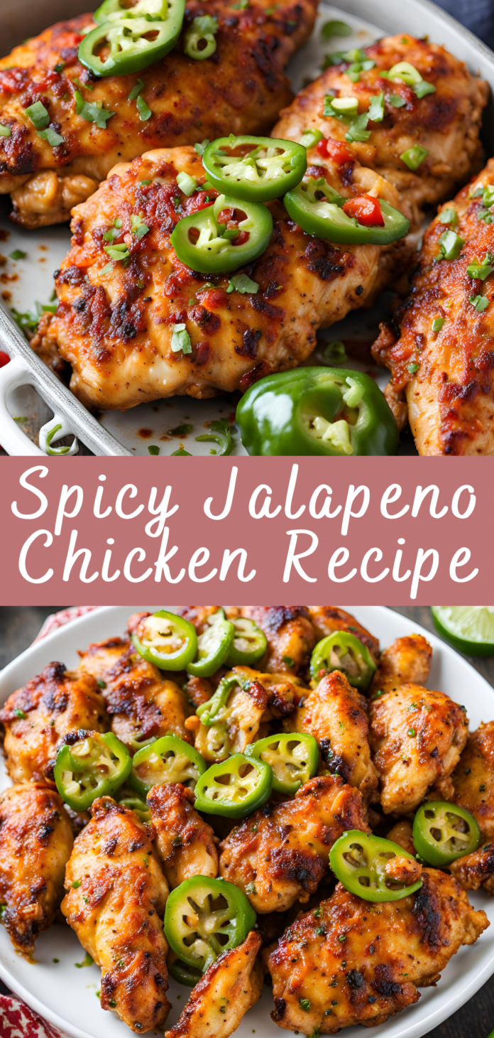 Spicy Jalapeno Chicken Recipe | Cheff Recipes
