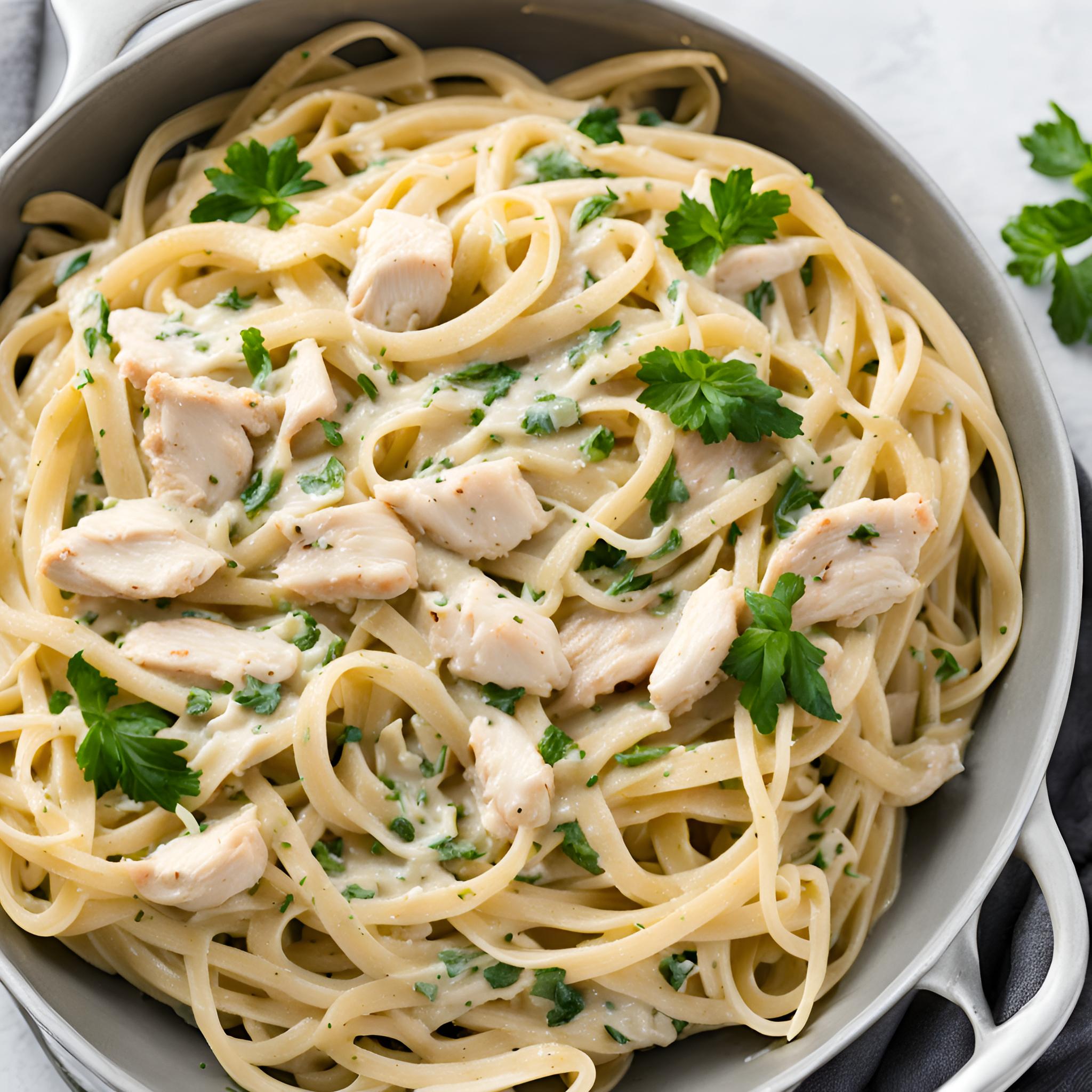 Chicken Alfredo Linguine Recipe | Cheff Recipes