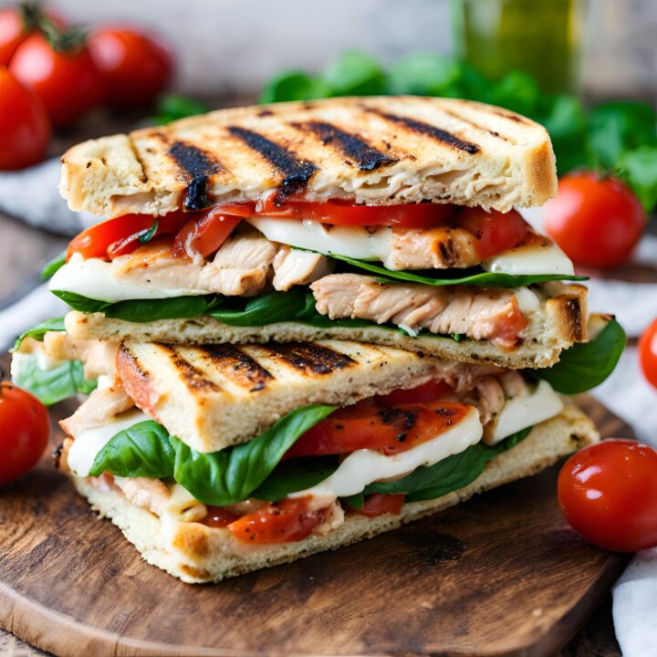 Chicken Caprese Panini Recipe | Cheff Recipes