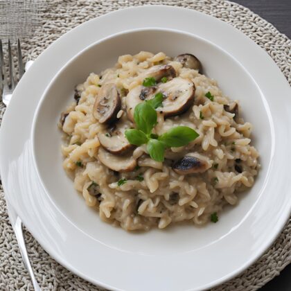 Chicken and Mushroom Risotto Recipe | Cheff Recipes