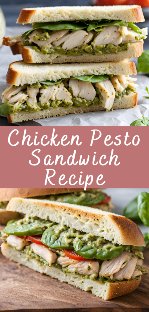 Chicken Pesto Sandwich Recipe | Cheff Recipes