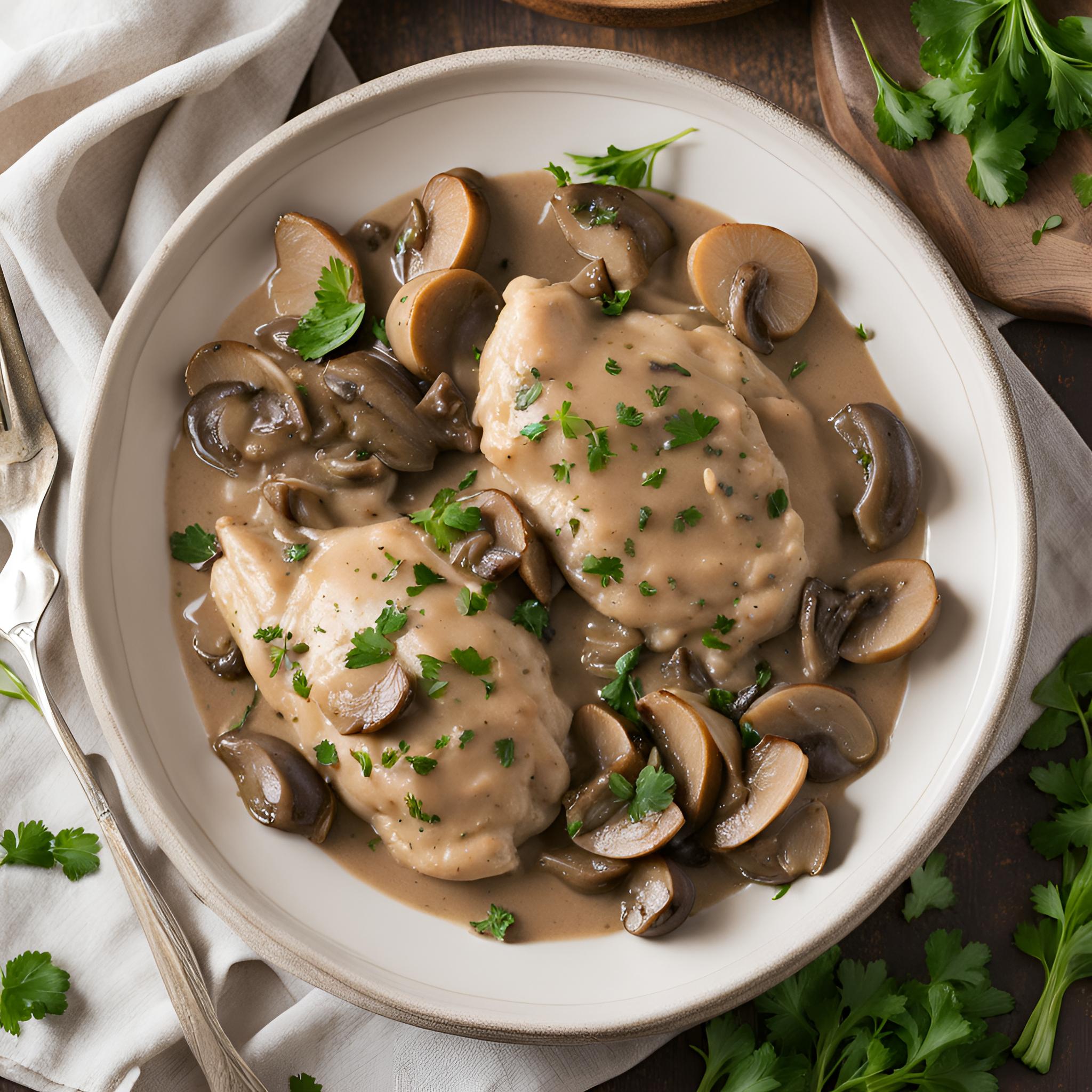 Creamy Crock Pot Chicken Marsala Recipe | Cheff Recipes
