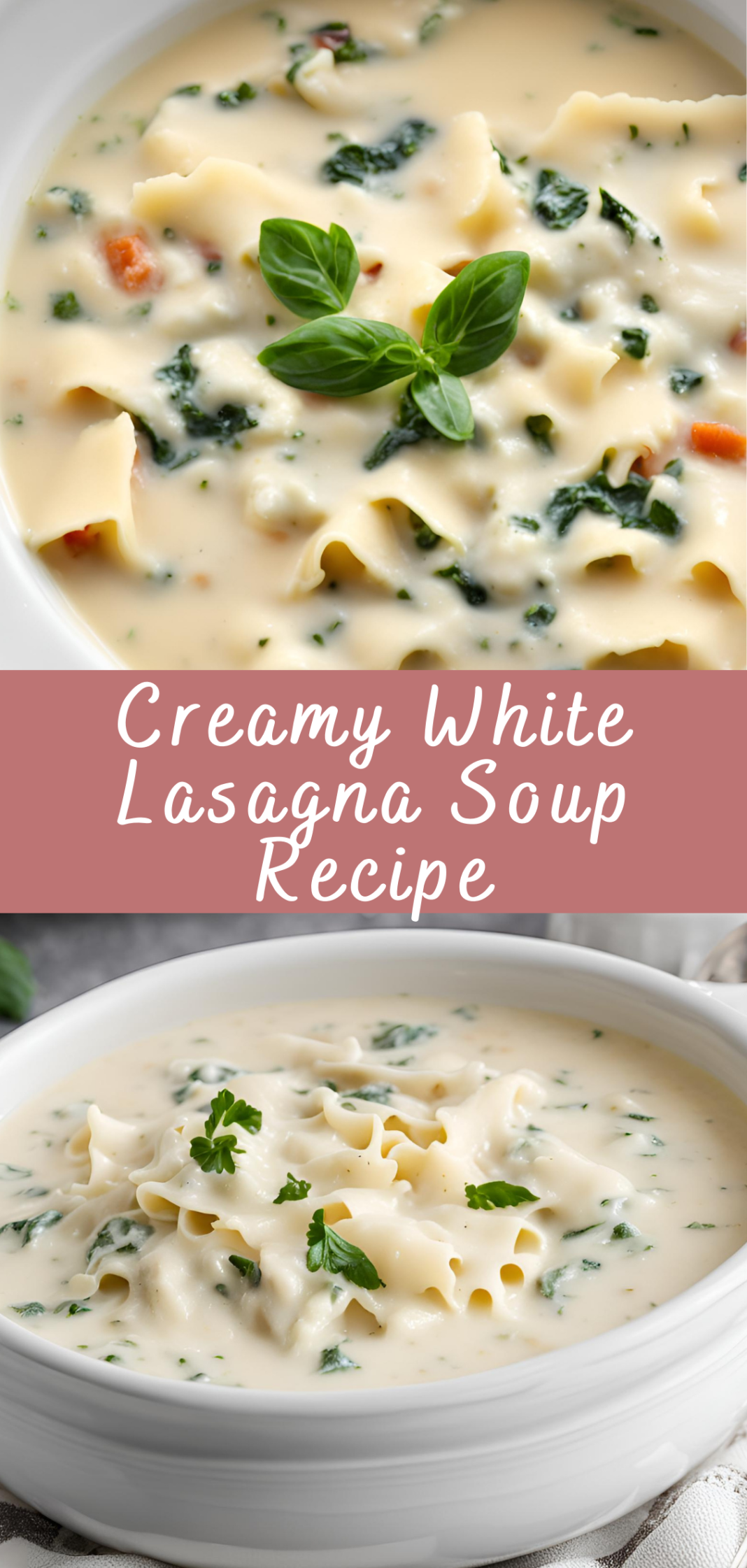 Creamy White Lasagna Soup Recipe | Cheff Recipes