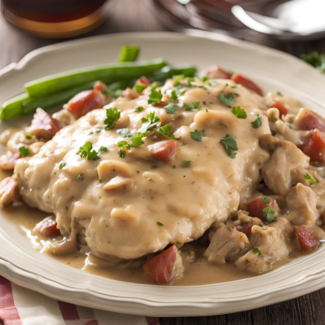 Easy Smothered Chicken Recipe | Cheff Recipes