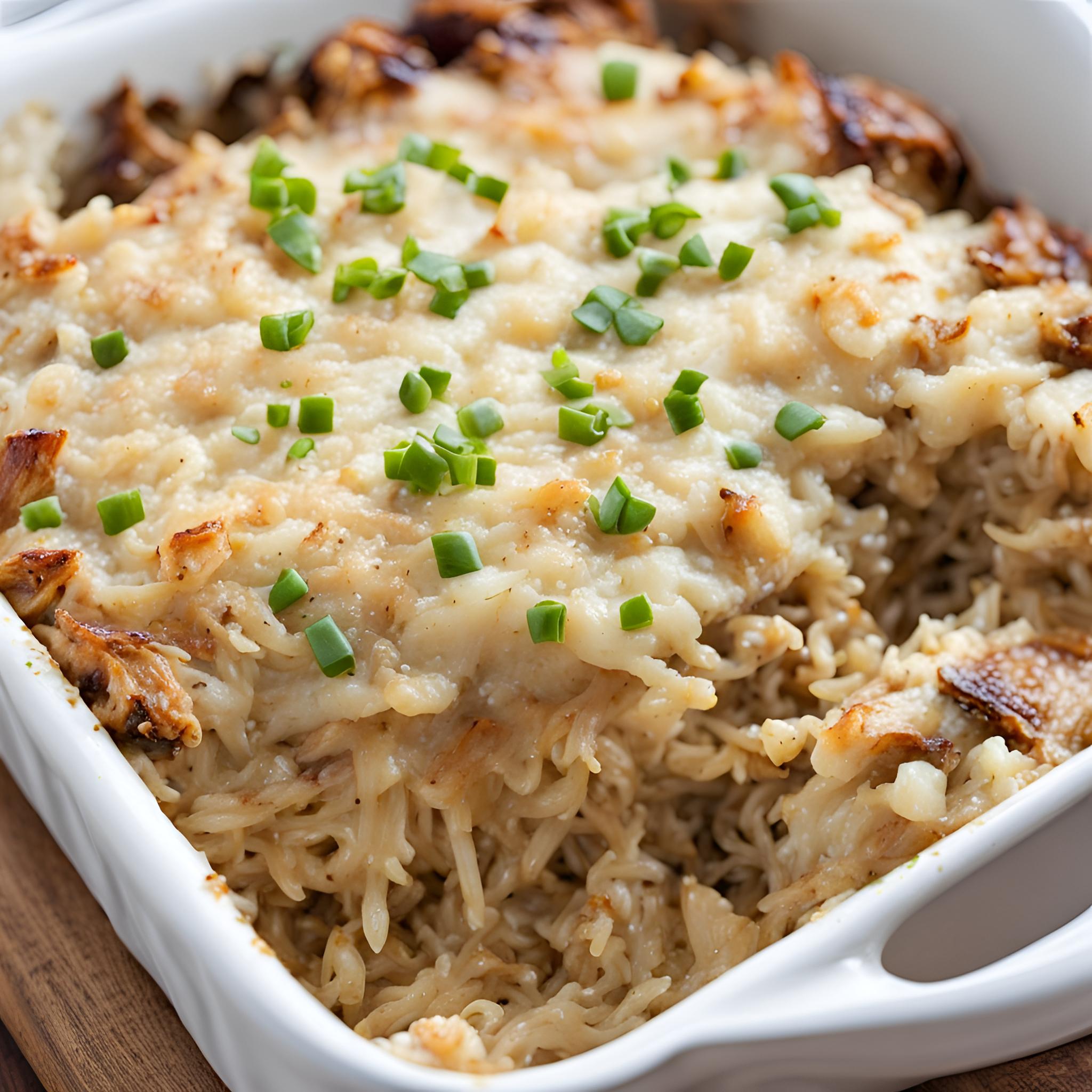 French Onion Chicken and Rice Bake Recipe | Cheff Recipes