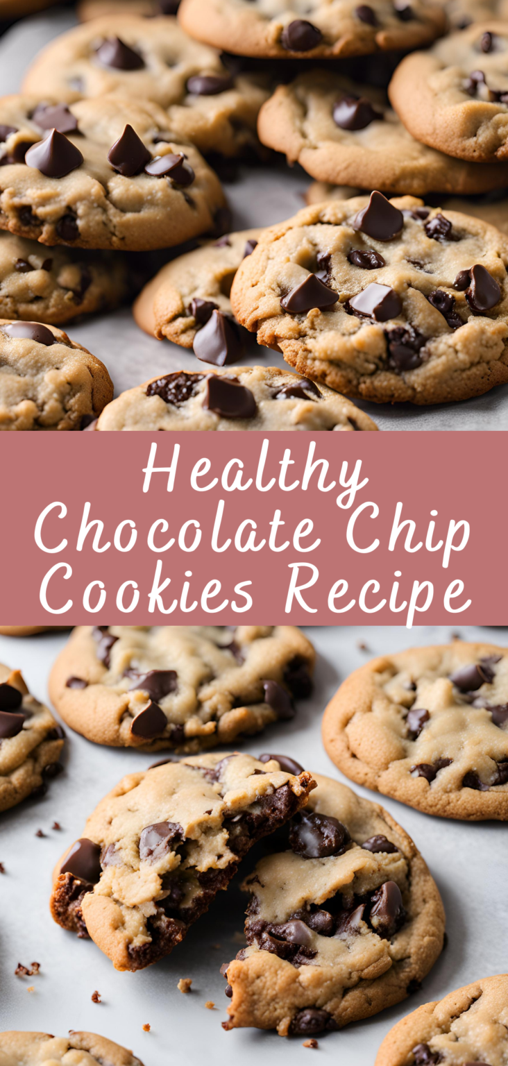 Healthy Chocolate Chip Cookies Recipe | Cheff Recipes