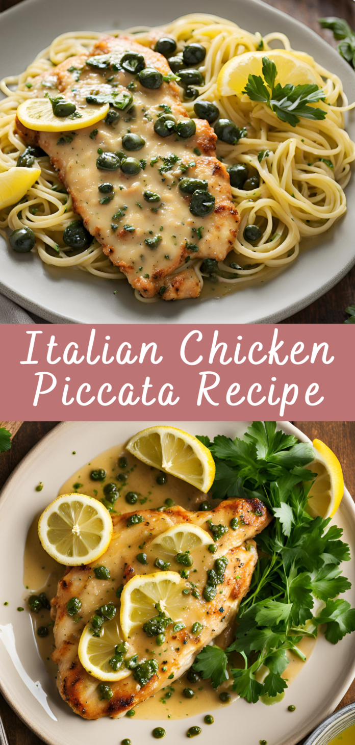 Italian Chicken Piccata Recipe | Cheff Recipes