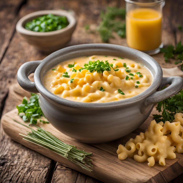 Mac and Cheese Soup Recipe | Cheff Recipes