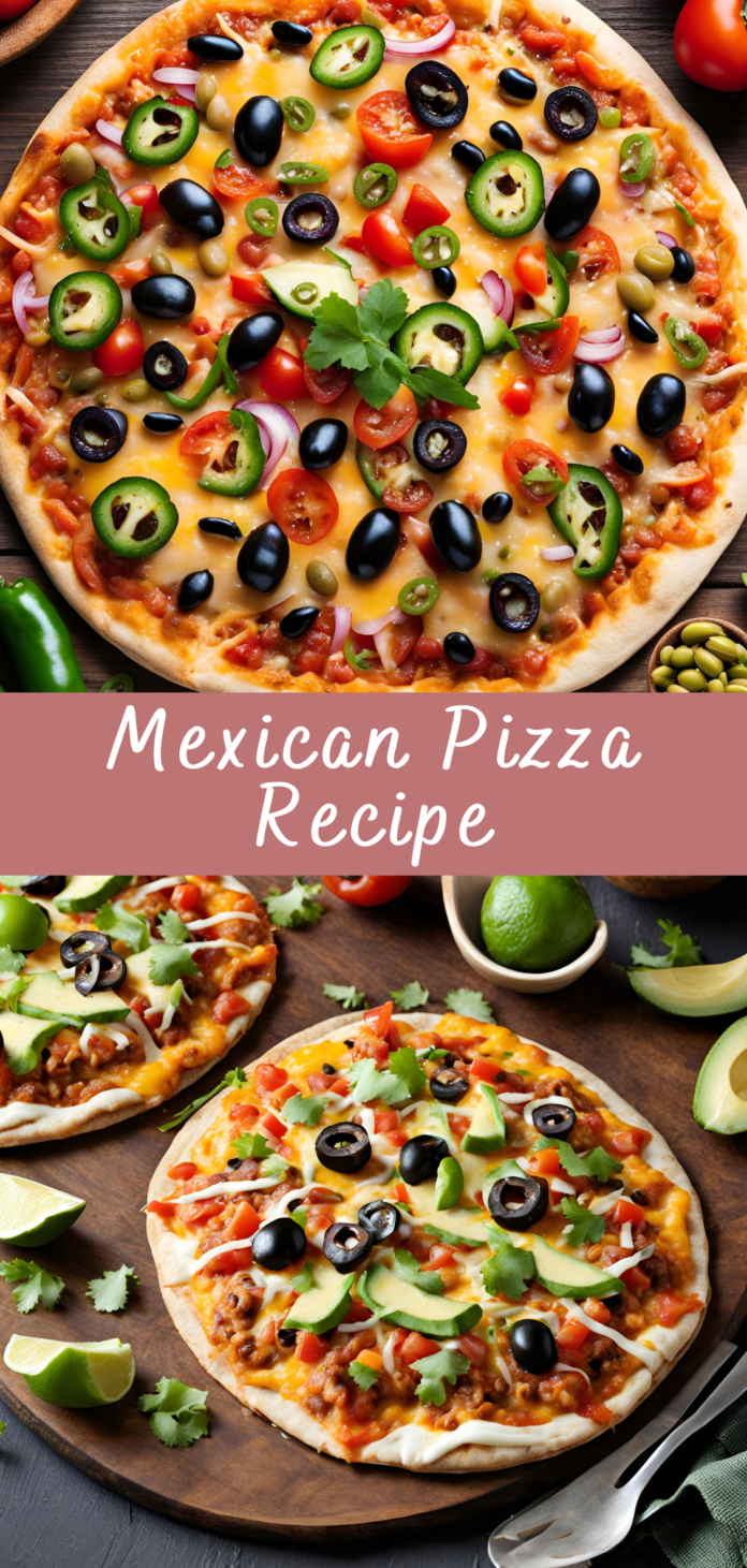 Mexican Pizza Recipe | Cheff Recipes