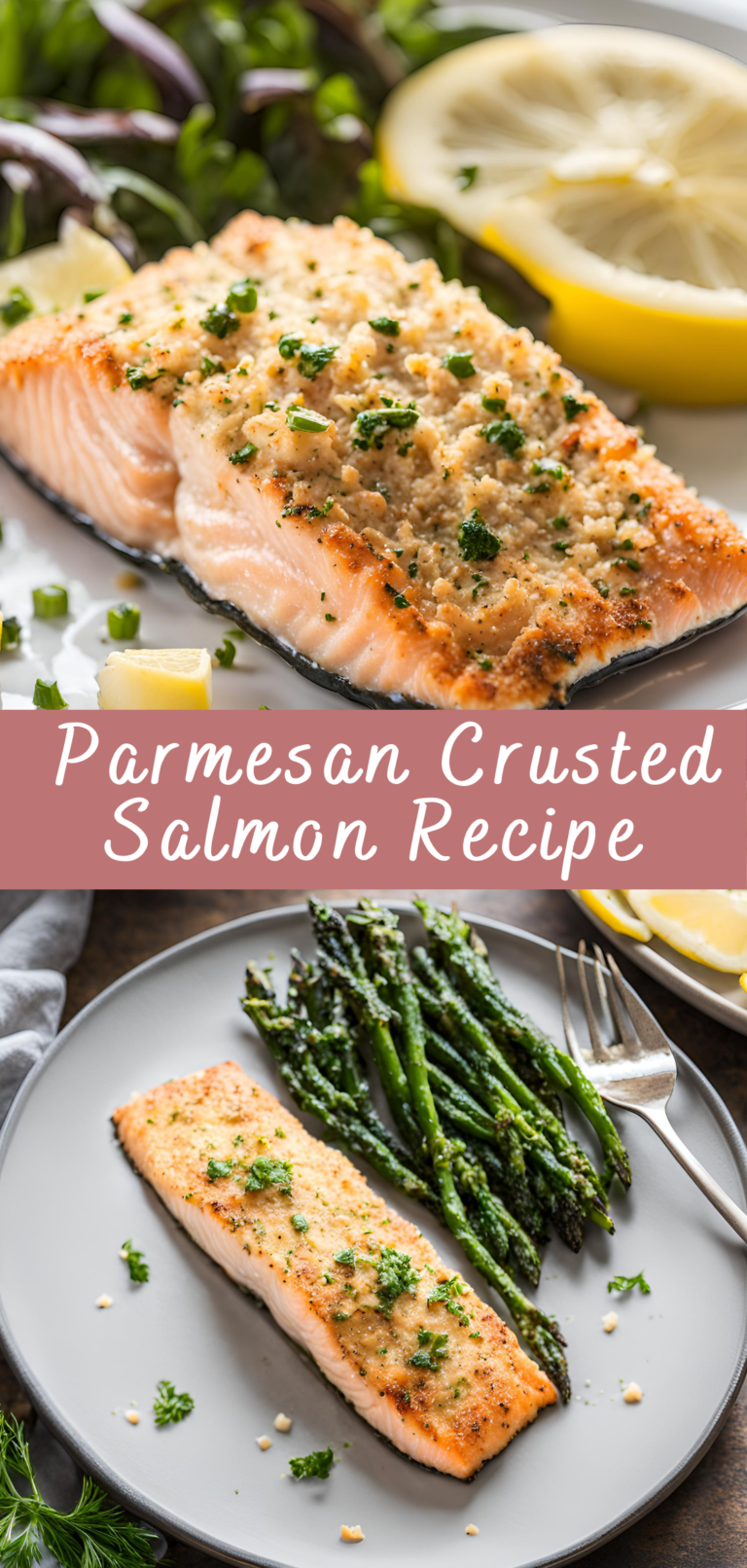 Parmesan Crusted Salmon Recipe | Cheff Recipes