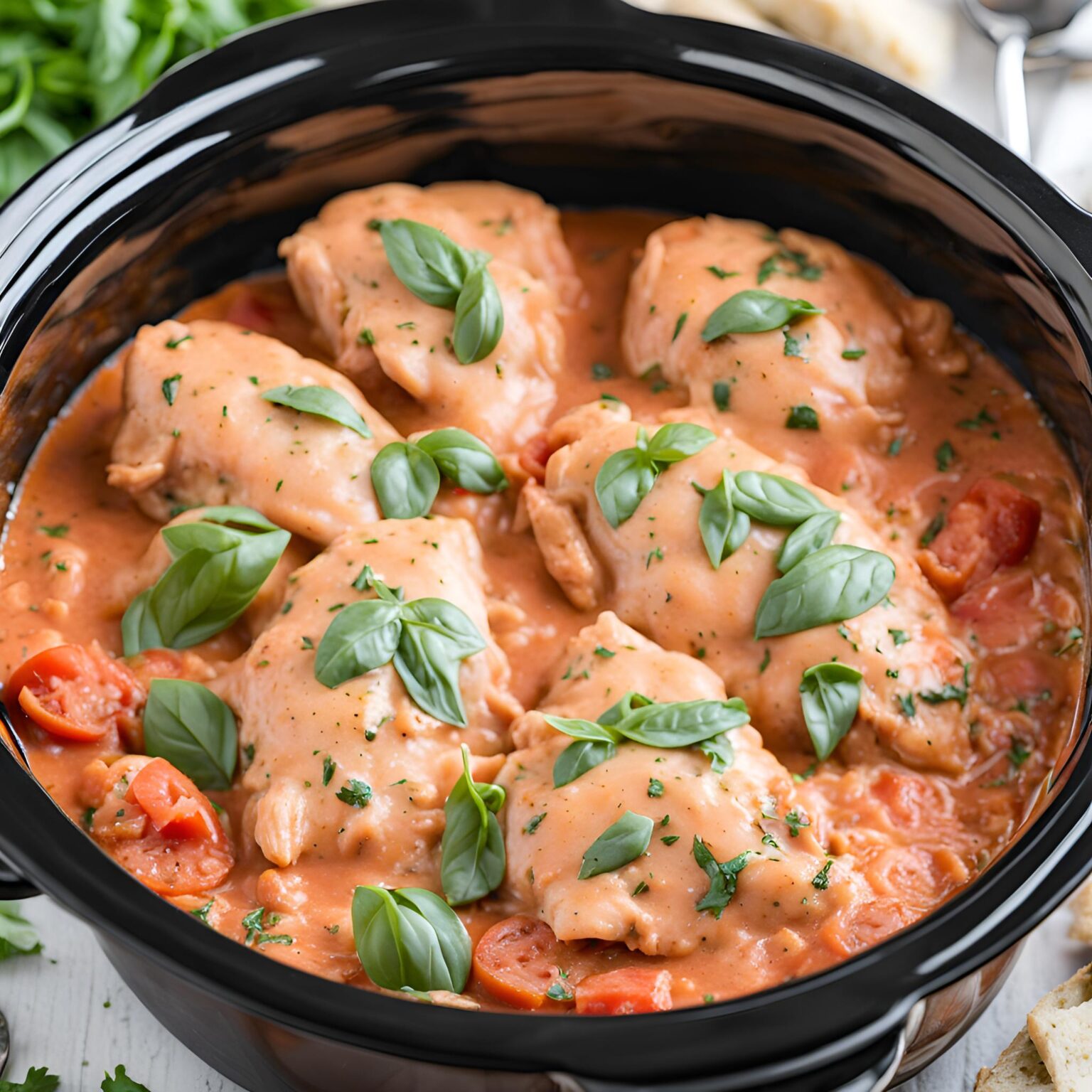 Slow Cooker Creamy Tomato Chickenslow Cooker Creamy Tomato Chicken Images That Looks Fascinating To Inspire Your Home Inspirations