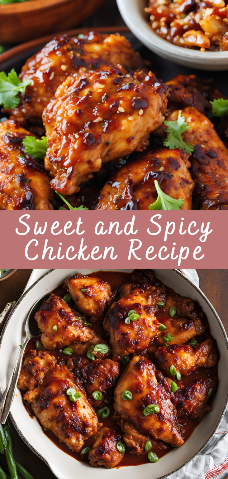 Sweet and Spicy Chicken Recipe | Cheff Recipes
