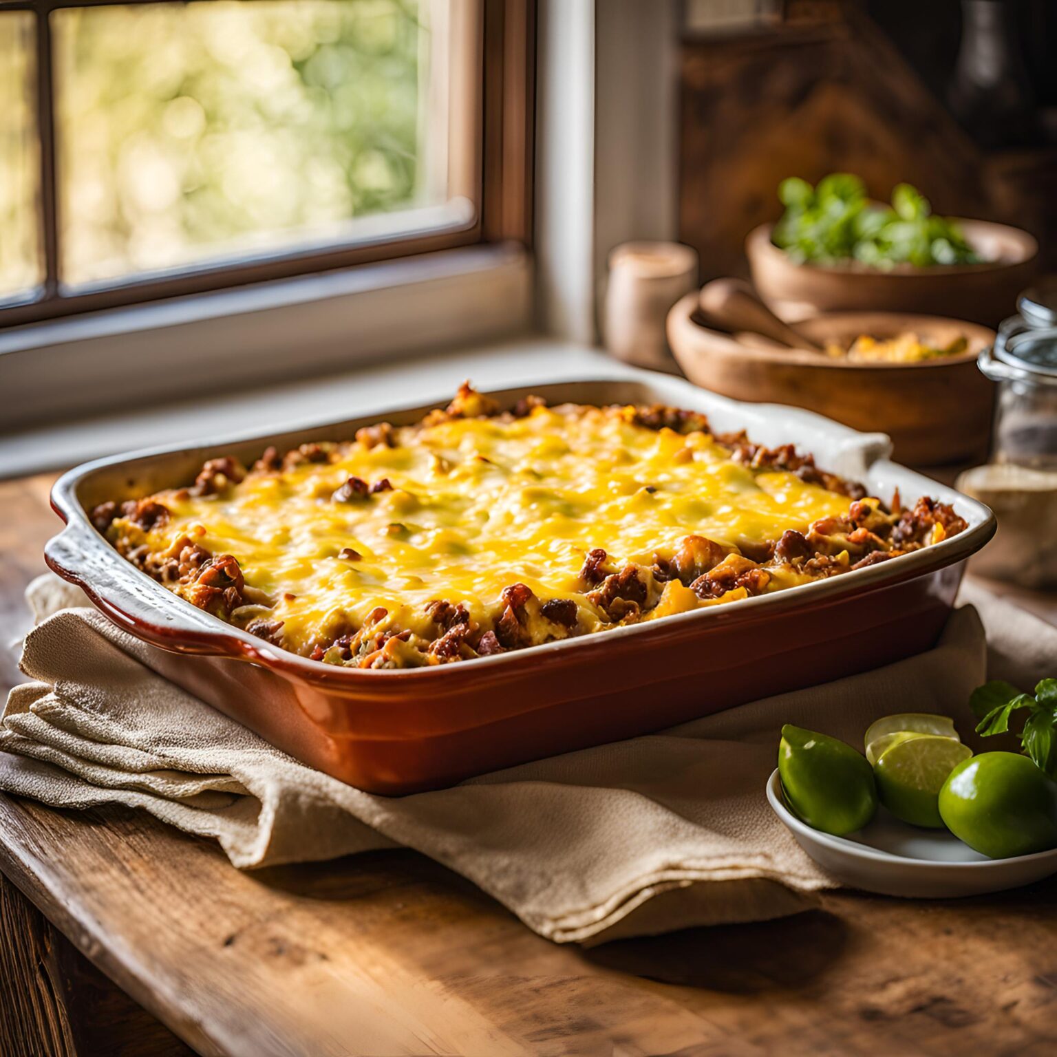 Taco Bake Casserole Recipe | Cheff Recipes