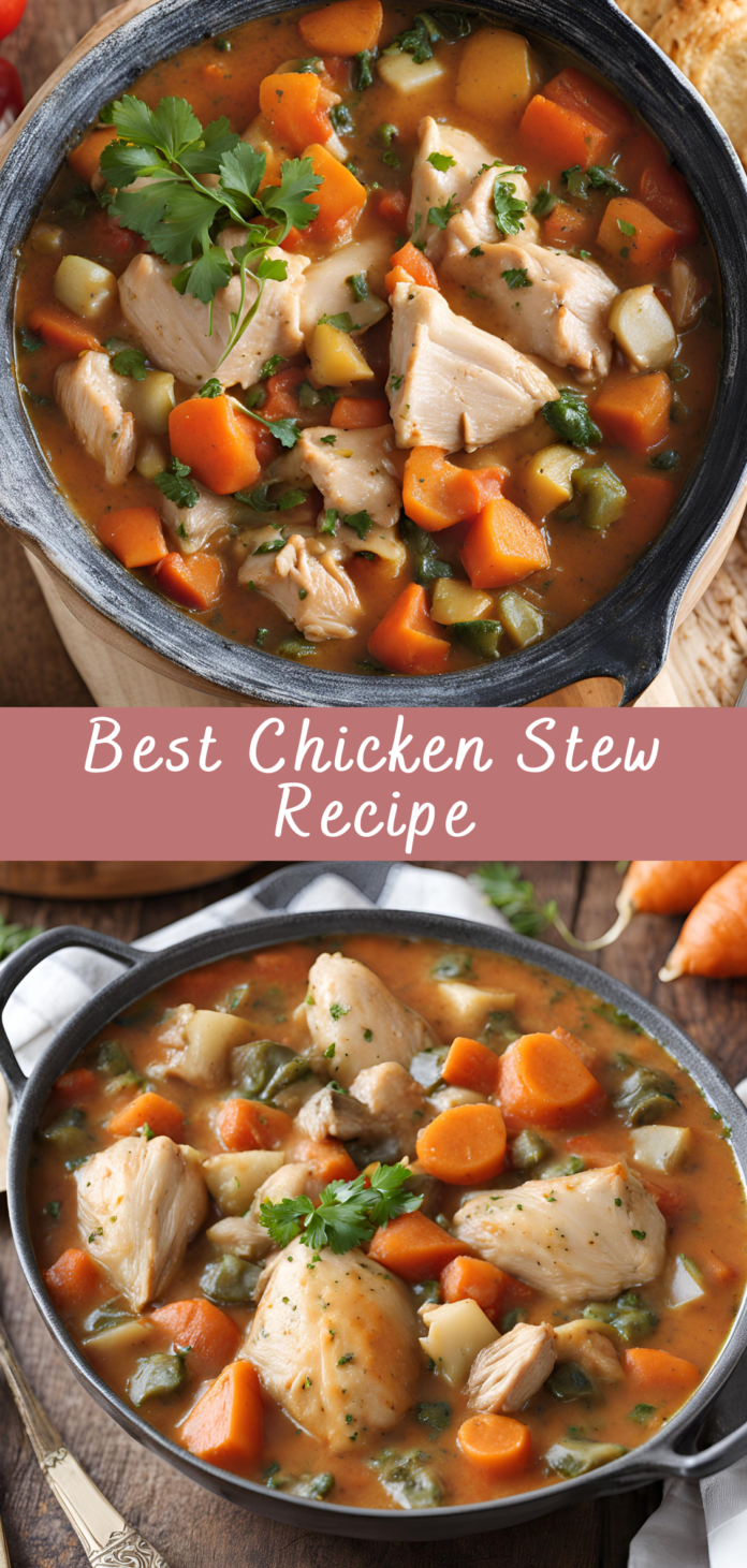 Best Chicken Stew Recipe | Cheff Recipes