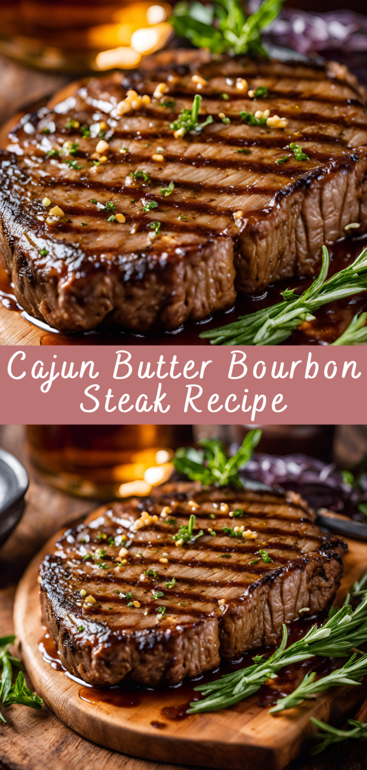 Cajun Butter Bourbon Steak Recipe | Cheff Recipes